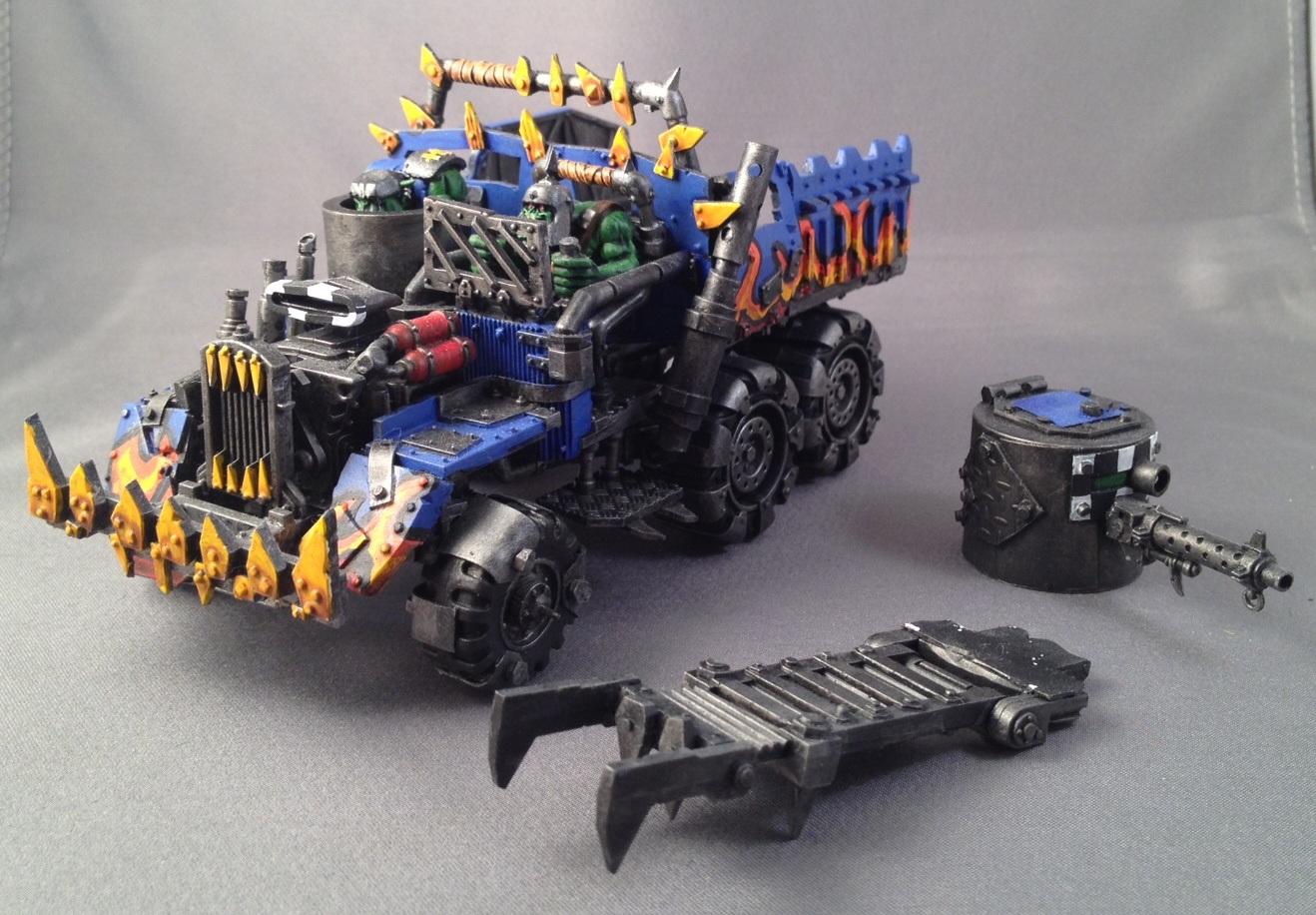 Orks, Trukk, Warhammer 40,000, Wartrukk - Ork Trukk - Gallery - DakkaDakka